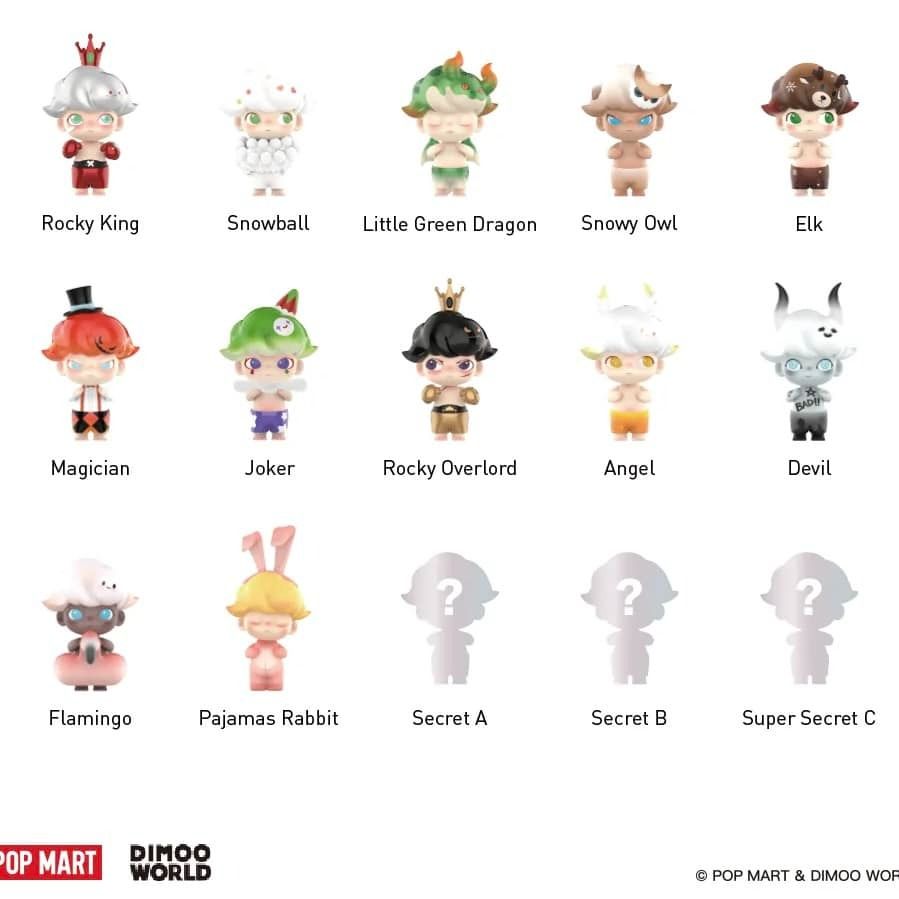 POPMART Dimoo - Retro Series, Hobbies & Toys, Toys & Games on Carousell