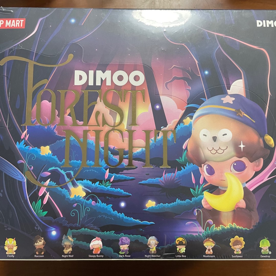 POPMART Dimoo Forest Night Full Sealed Set, Hobbies & Toys, Toys ...