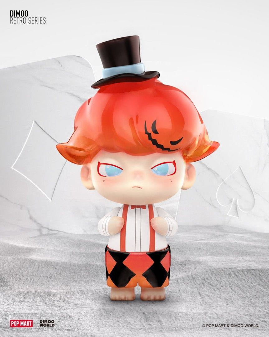 WTS POPMART Dimoo Retro Series Magician, Hobbies & Toys, Toys & Games ...