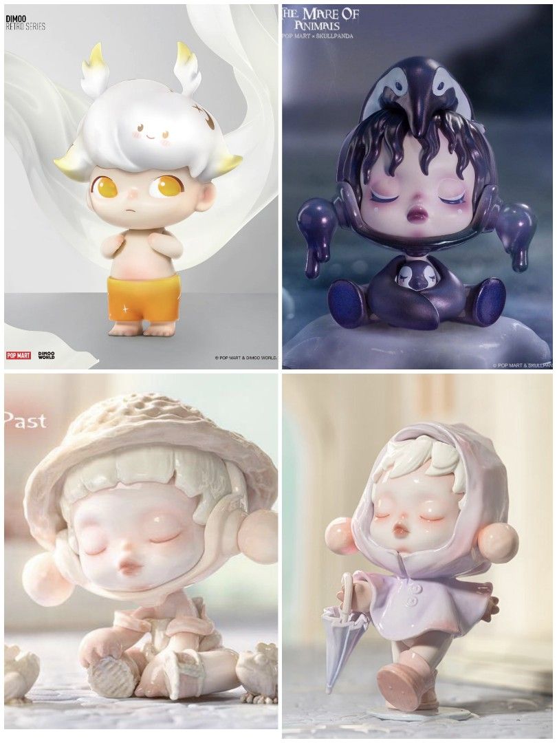 Popmart Skullpanda / Dimoo, Hobbies & Toys, Toys & Games on Carousell