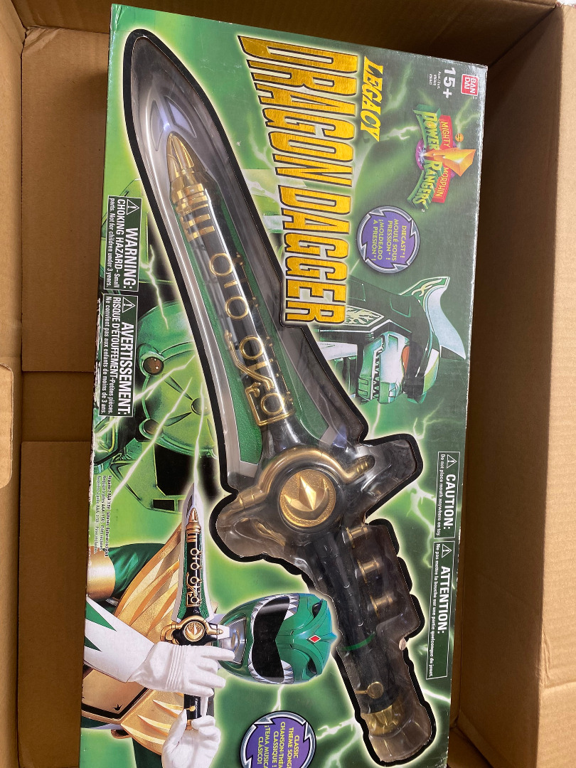 Power Rangers Legacy Dragon Dagger, Hobbies & Toys, Memorabilia ...