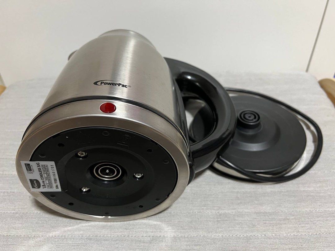 PowerPac Stainless Steel Kettle (1.8 Litre), TV & Home Appliances ...