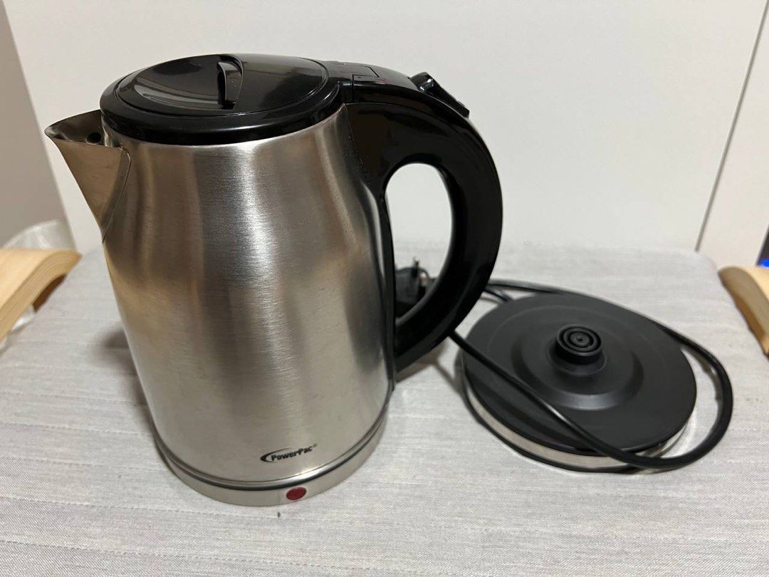 PowerPac Stainless Steel Kettle (1.8 Litre), TV & Home Appliances ...