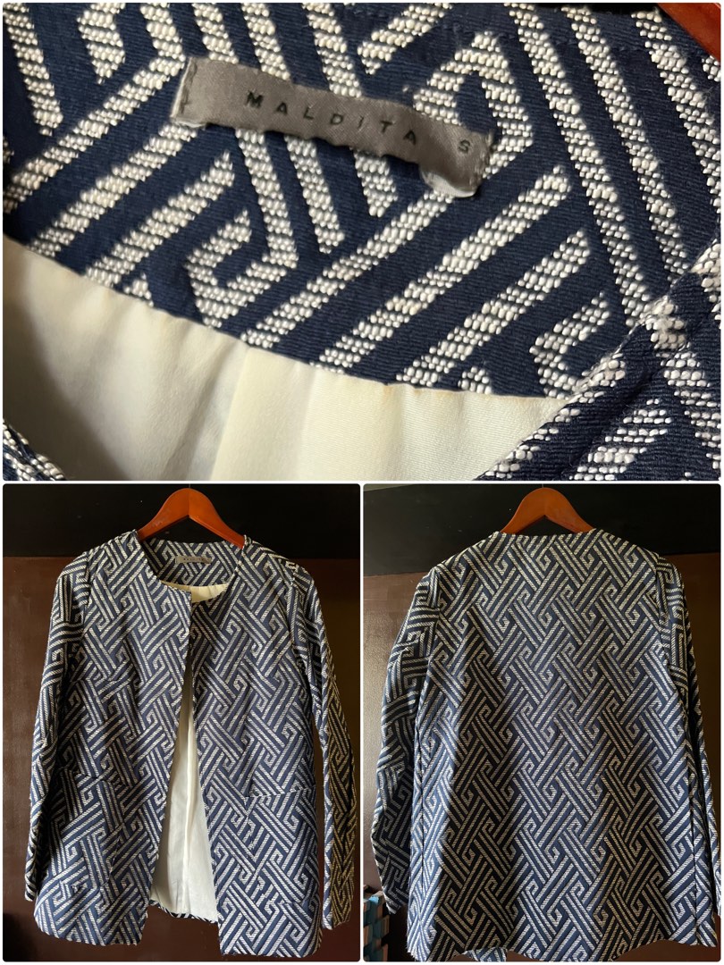 Pre-loved Blazer, Women's Fashion, Tops, Others Tops on Carousell