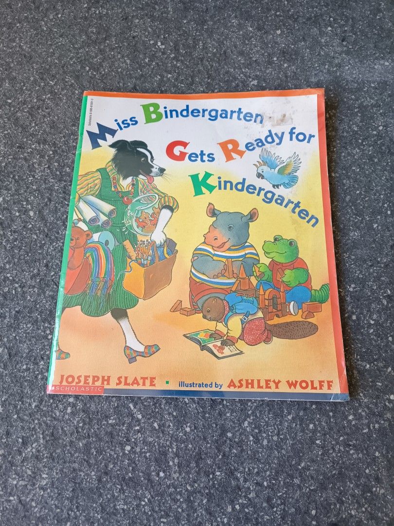 Preloved Second Miss Bindergarten Gets Ready for Kindergarten Buku ...