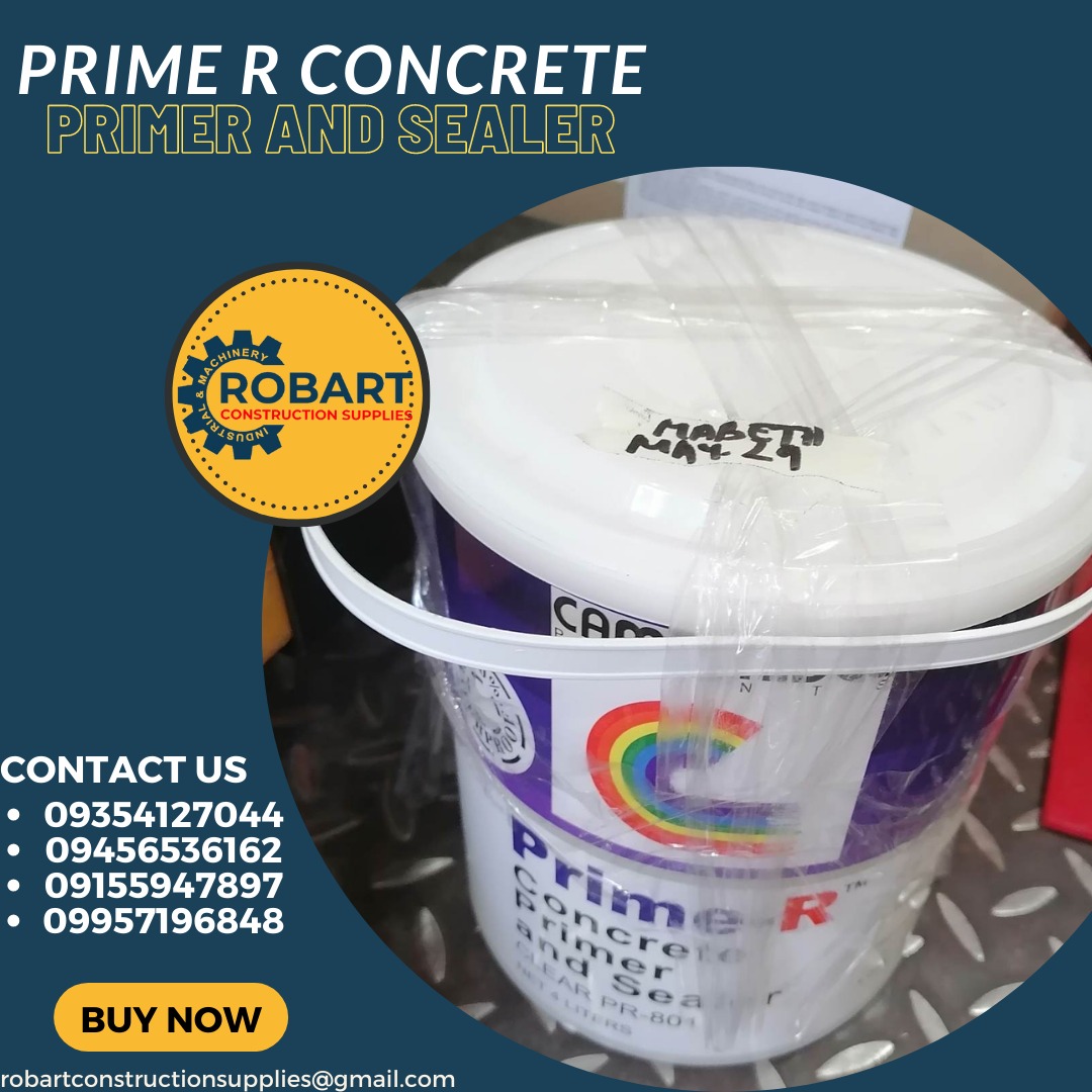 Prime R concrete primer and sealer, Commercial & Industrial ...