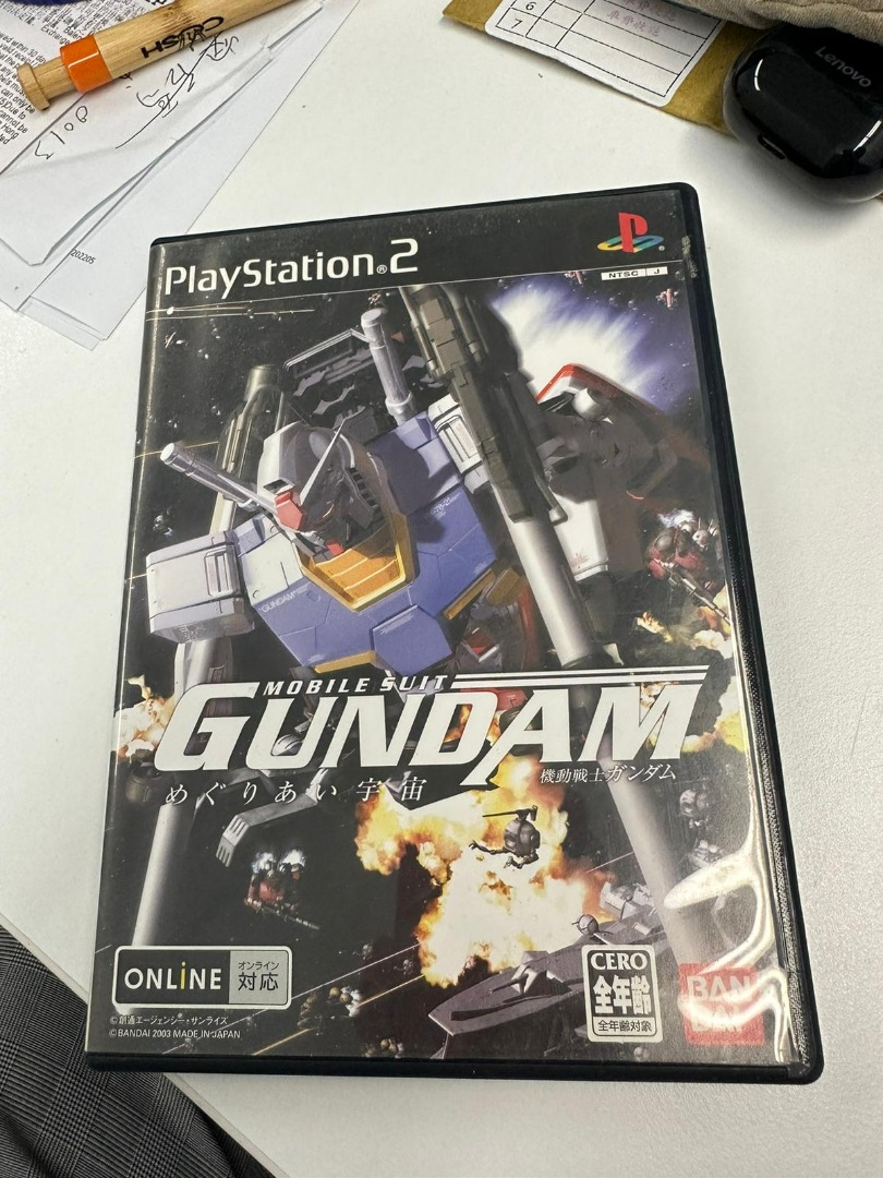 PS2 高達 PS2 Gundam mobile suit, 電子遊戲, 電子遊戲, PlayStation - Carousell