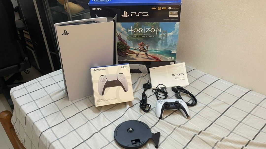 Ps5 Digital Version, Video Gaming, Video Game Consoles, PlayStation on ...