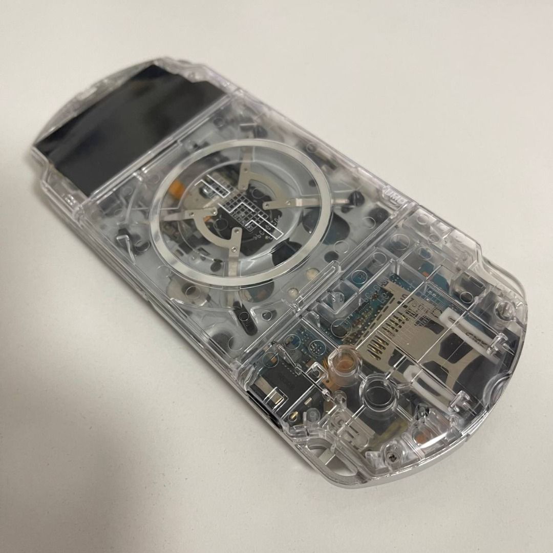 PSP 3000 Crystal Clear Edition • Custom DIY • Modified Transparent PSP ...