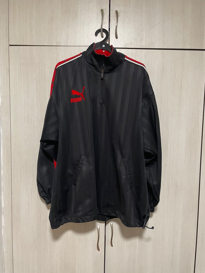 puma windbreaker, Men's Fashion, Coats, Jackets and Outerwear on Carousell