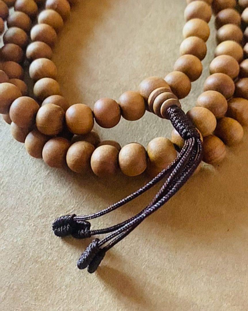 Pure fragrant sandalwood mala, Luxury, Accessories on Carousell