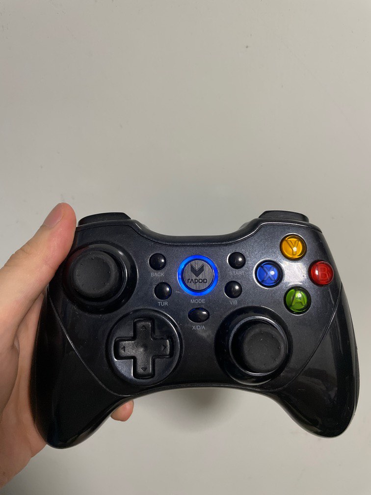Rapoo PC wireless controller, 電子遊戲, 遊戲機配件, 手掣 - Carousell