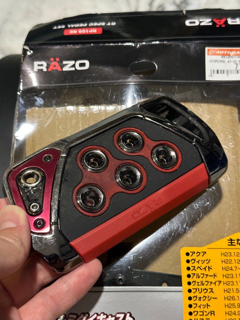 Razo Car Pedal, Car Accessories, Accessories on Carousell