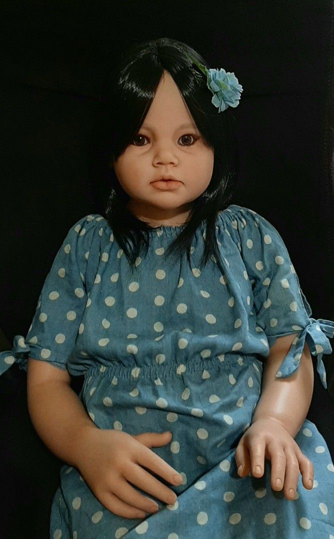 Reborn doll Angelica 43 inches tall size of a 5 yr old on Carousell