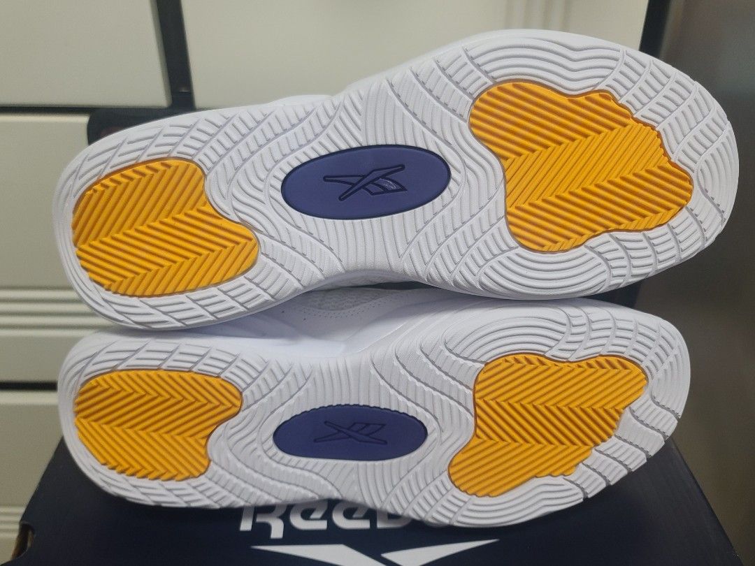 Reebok Allen Iverson Solution Mid Lakers Yellow Gold HR0505 answer ...