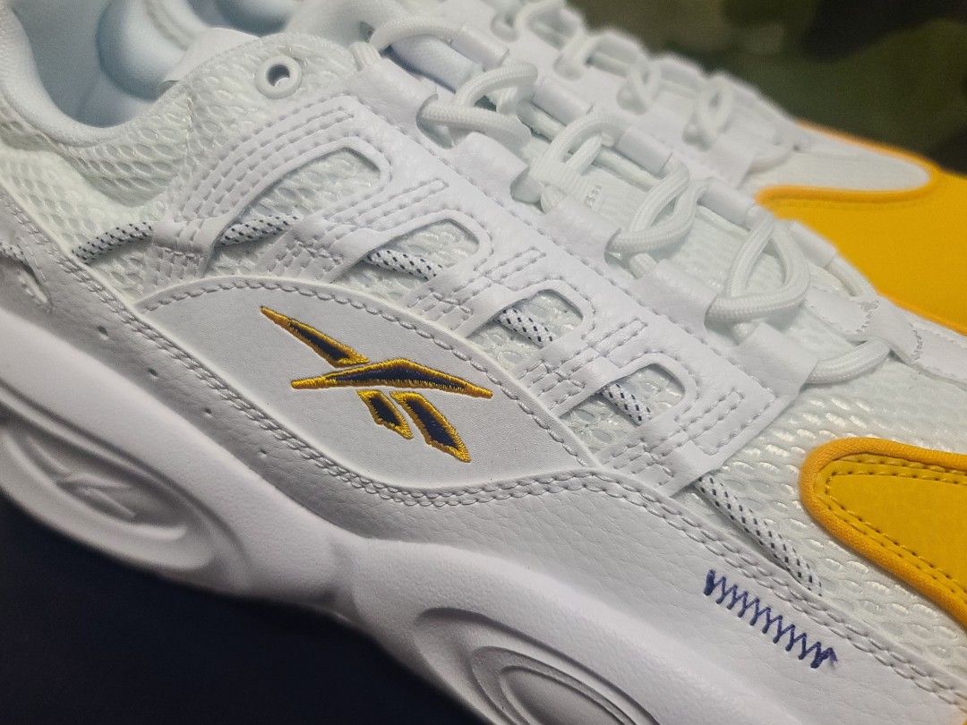 Reebok Allen Iverson Solution Mid Lakers Yellow Gold HR0505 answer ...