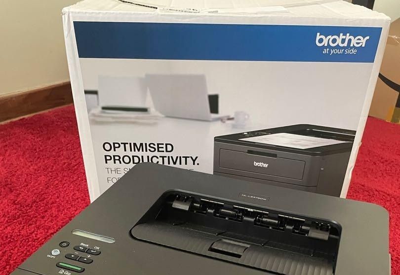 Reliable Monochrome Laser Printer - Brother HL-L2375DW Black & White ...