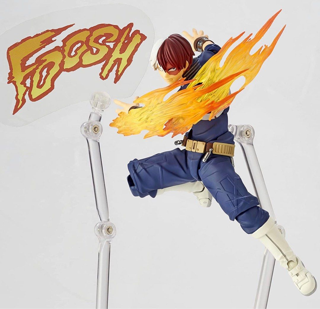 Revoltech Shoto Todoroki My Hero Academia Kaiyodo Figurecomplex AMAZING ...