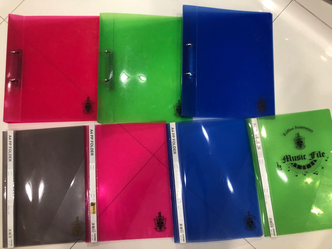 RI ring files & A4 folders, Hobbies & Toys, Stationery & Craft ...