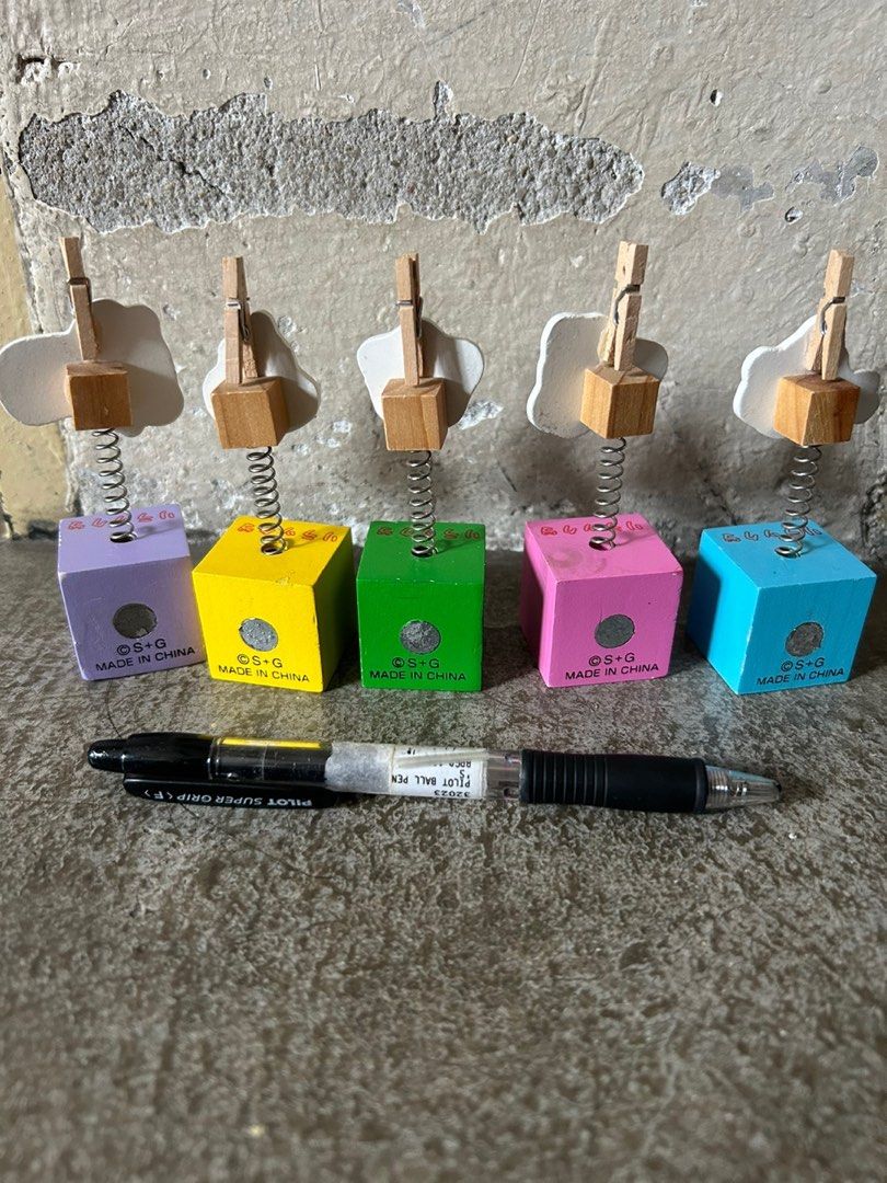 Rilakkuma paper memo clip stand with magnet set, Hobbies & Toys ...