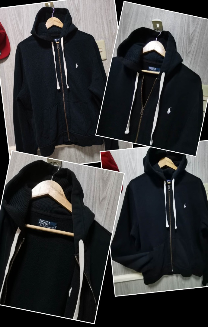 RL ZIPPER HOODIE, Men's Fashion, Coats, Jackets and Outerwear on Carousell