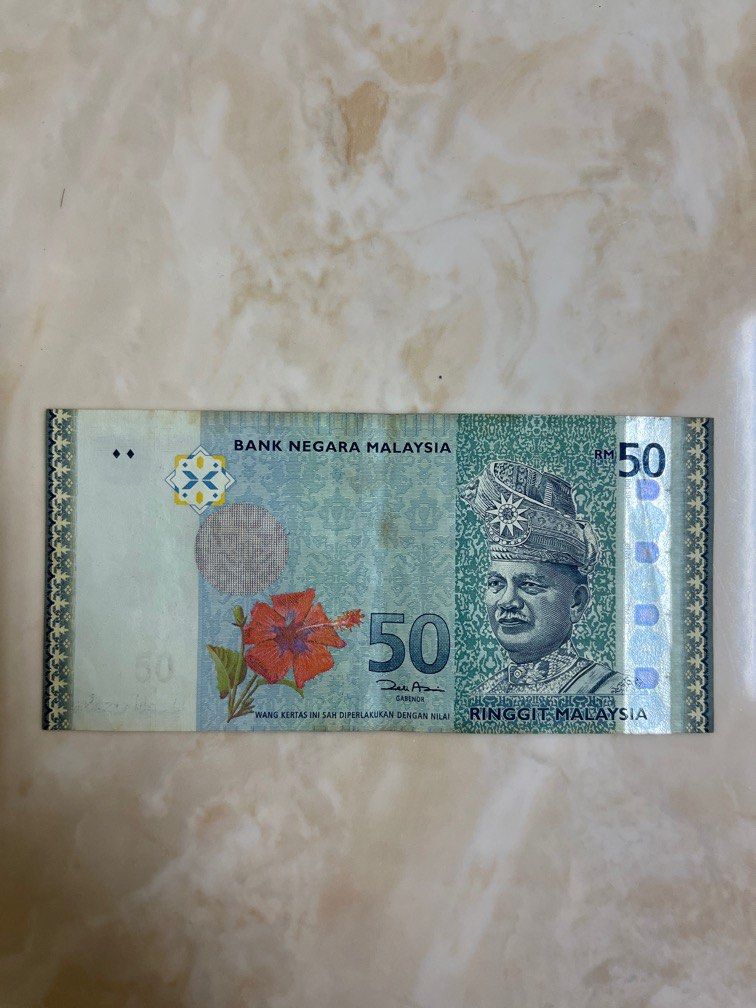 RM50 Zeti Sign Merdeka Logo, Hobbies & Toys, Collectibles & Memorabilia ...