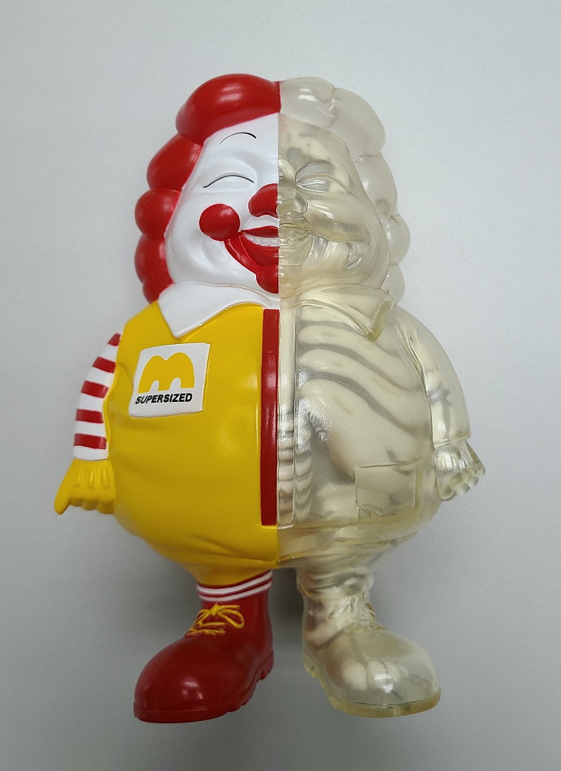 Ron English Secret Base X-RAY MC SUPER SIZED, 興趣及遊戲, 玩具 & 遊戲類 - Carousell