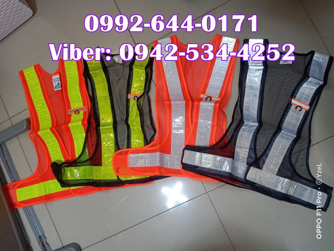 Safety vest reflectorized vest on Carousell