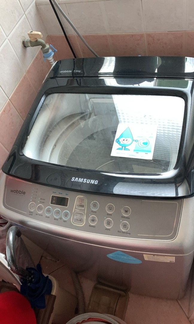 Samsung Washing Machine Wobble 7.5kg Top Load, TV & Home Appliances ...