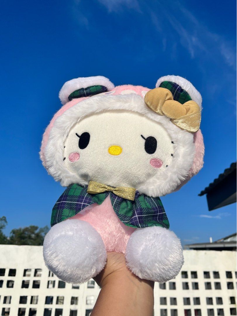Sanrio Panda Hello Kitty Plush, Hobbies & Toys, Toys & Games on Carousell