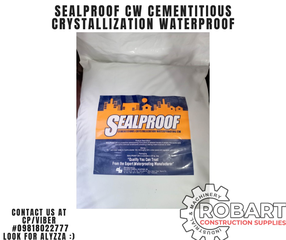 Sealproof CW CEMENTITIOUS crystallization waterproof on Carousell