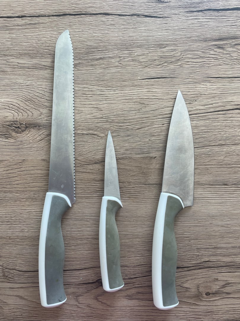 Set of 3 Ikea Knives, Furniture & Home Living, Kitchenware & Tableware ...