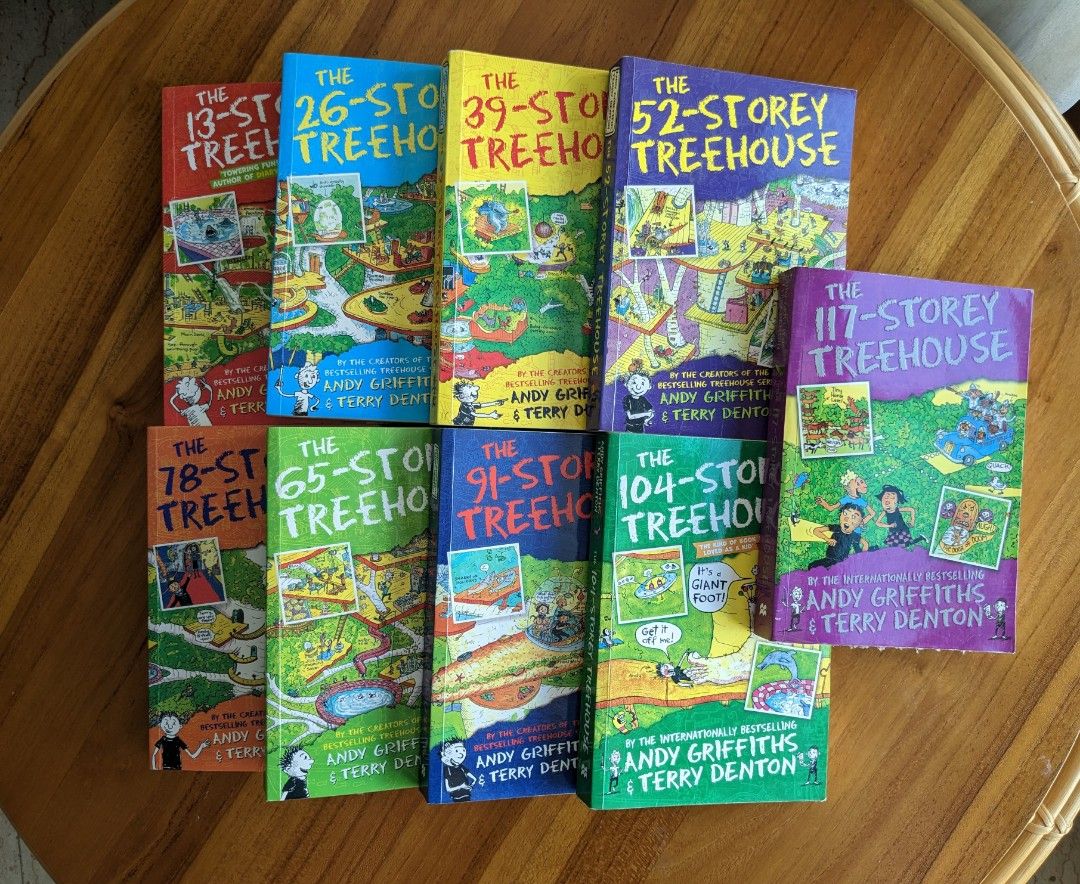 [Set of 9] The Assorted - Tree House Storybook (Good as New!), Hobbies ...