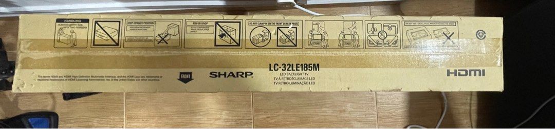 SHARP Aquos 32 inch LED TV, TV & Home Appliances, TV & Entertainment ...