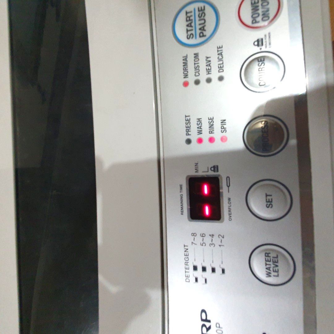 Sharp Automatic Washing Machine Auto Logic 6.5kg ES-FA650P, TV & Home ...