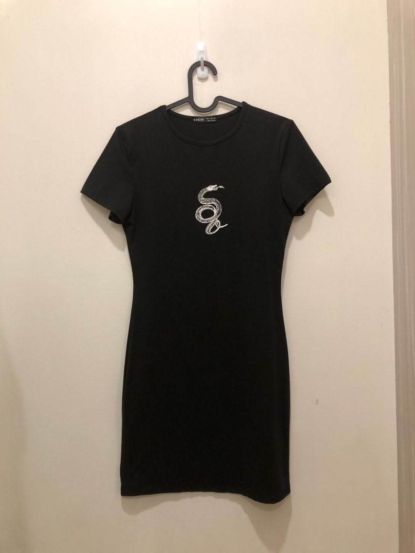 Shein snake design dress on Carousell