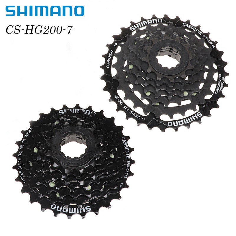 Shimano 7-Speed Cassette CS - HG200-7, Sports Equipment, Bicycles ...