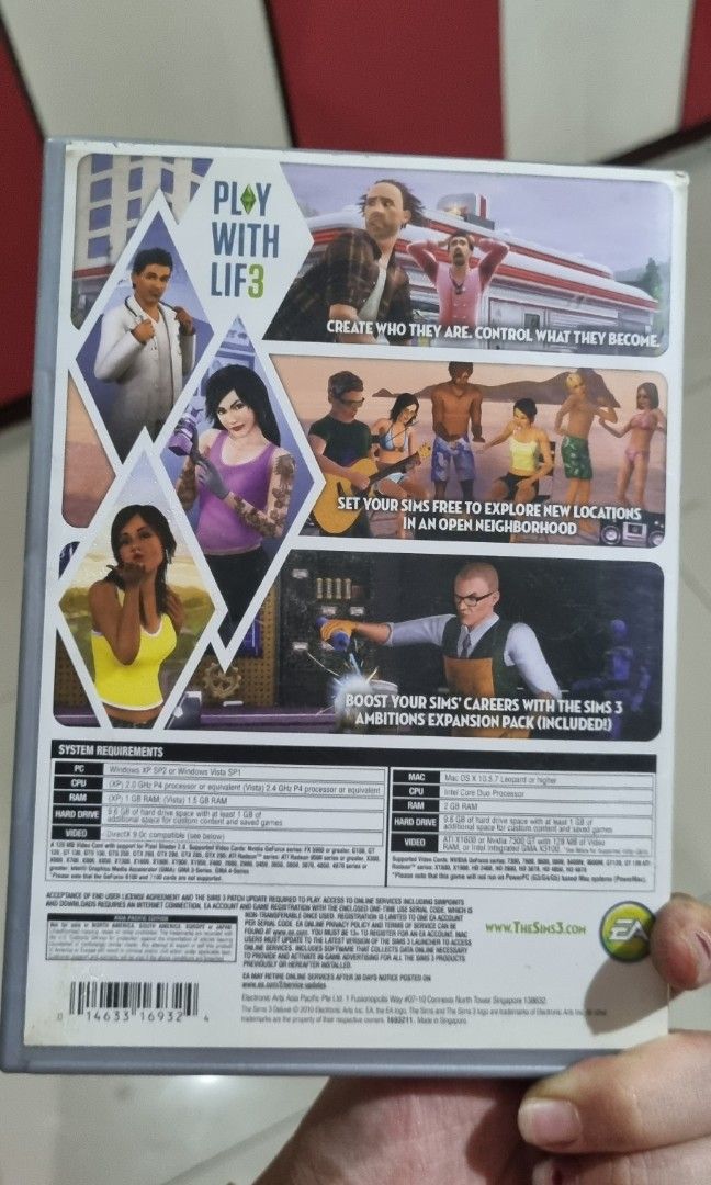 The Sims 3 deluxe dvd, Video Gaming, Video Games, Others on Carousell