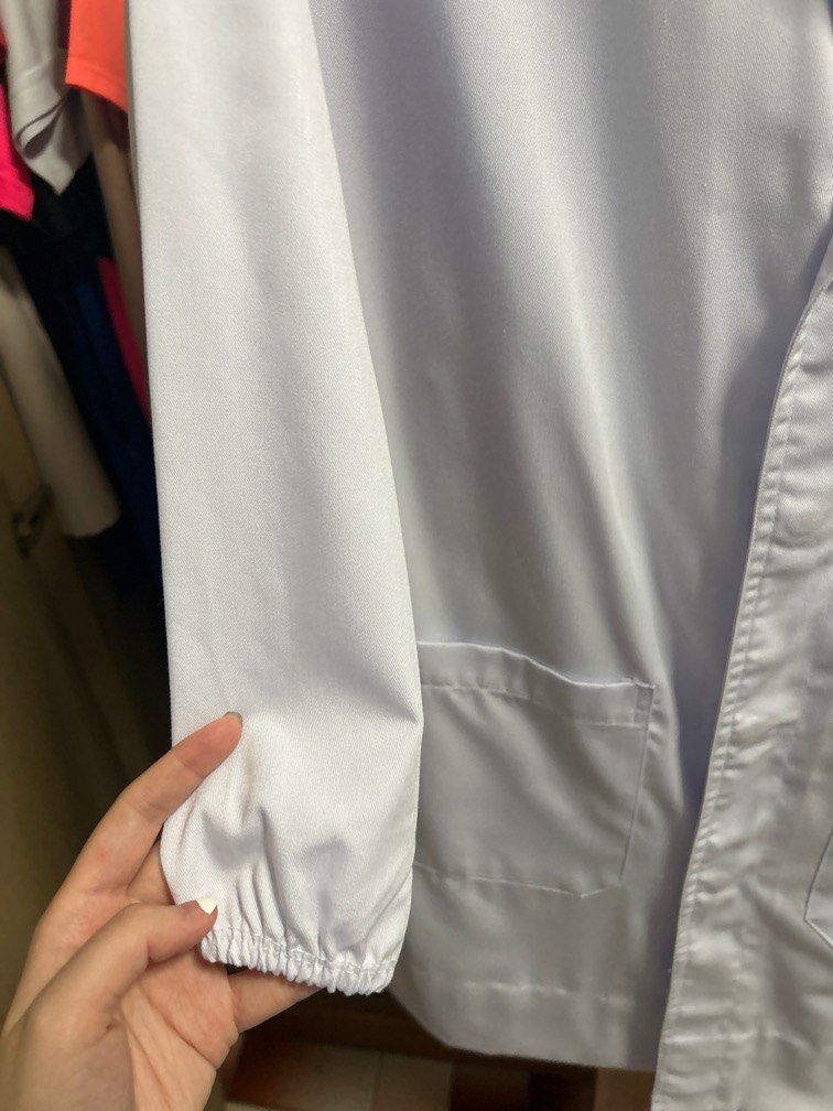 Singapore poly lab coat for students, Women's Fashion, Coats, Jackets ...