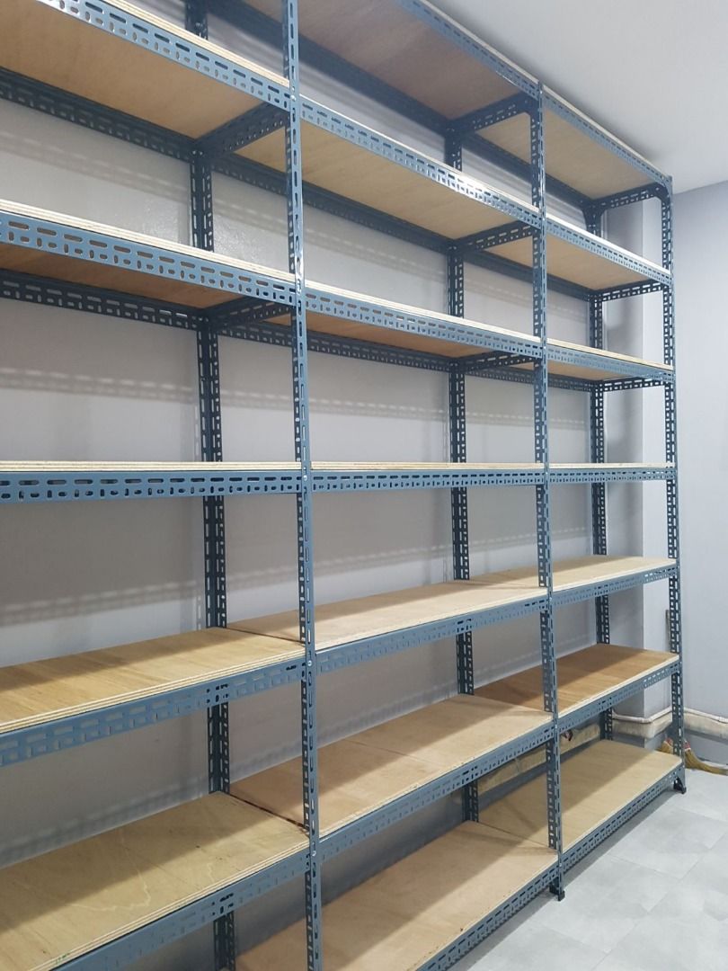 Slotted Angle Storage Rack Display, Furniture & Home Living, Furniture ...