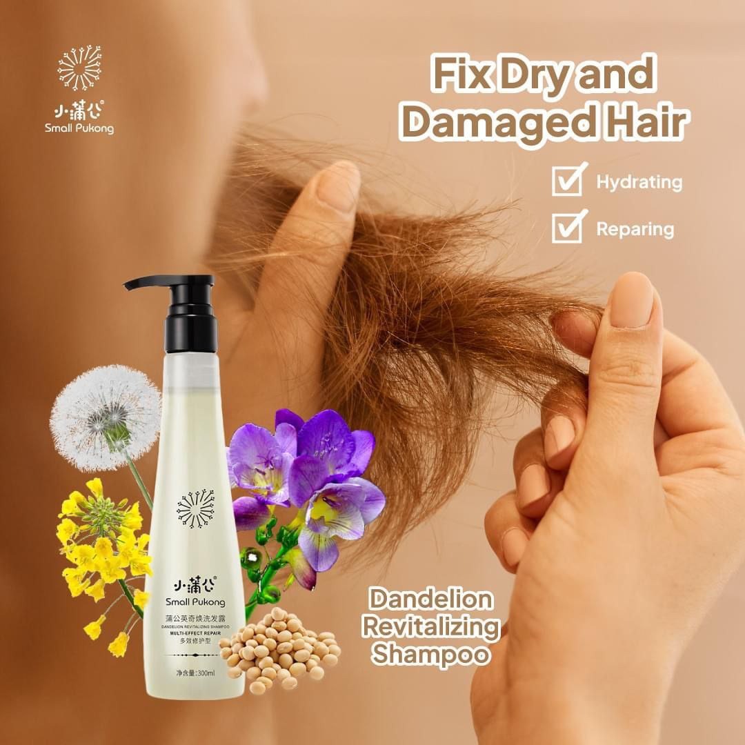Small Pukong Revitalising Shampoo + Conditioner, Beauty & Personal Care ...