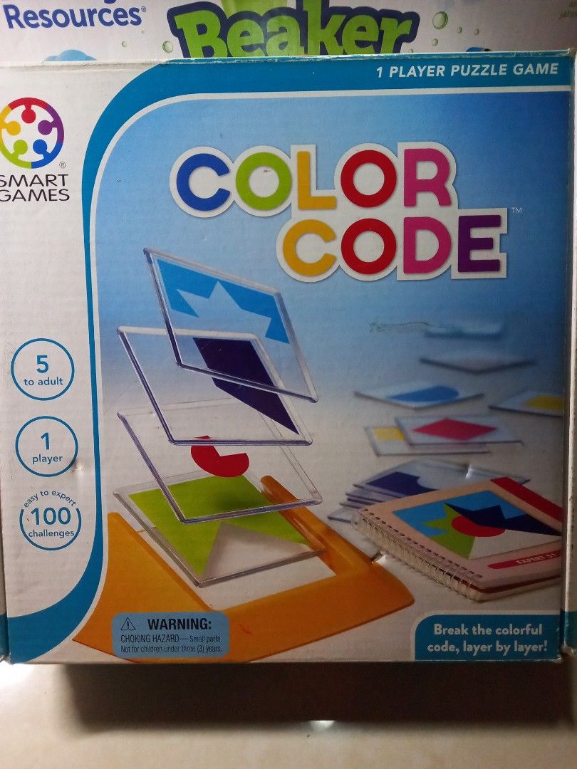 Smart Games Color Code Puzzle Game on Carousell