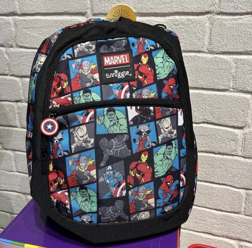 Smiggle Marvel Classic Backpack, Men's Fashion, Bags, Backpacks on ...