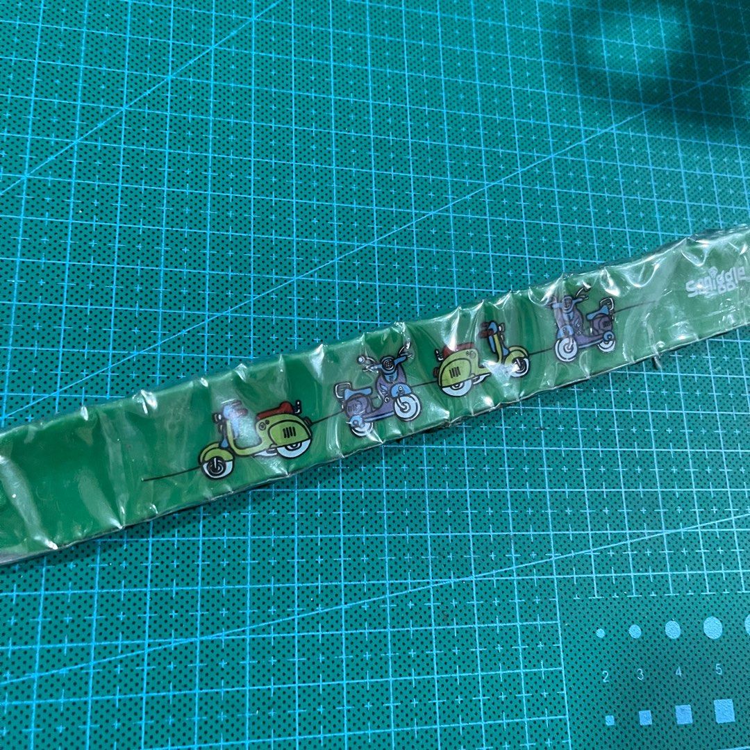 Smiggle ‘Motorcycles’ Wrist Slapband Slap Band ORIGINAL - New on Carousell