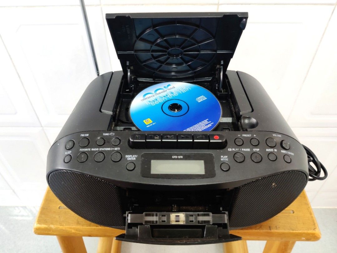 Sony CD, Radio, Casette-Corder CFD-S70, Audio, Other Audio Equipment on ...