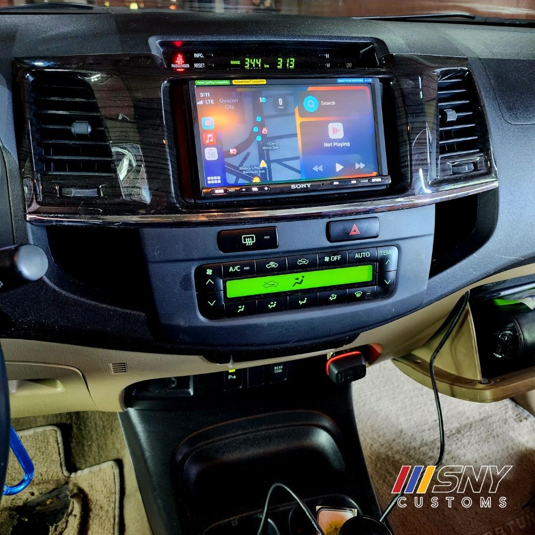 Sony Xav AX3200 apple carplay android Auto weblink multimedia radio ...