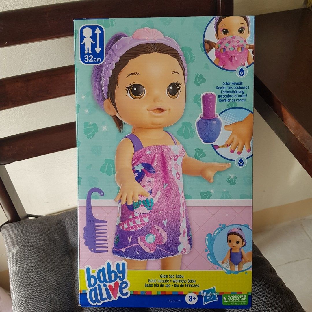 Spa doll baby alive, Babies & Kids, Infant Playtime on Carousell
