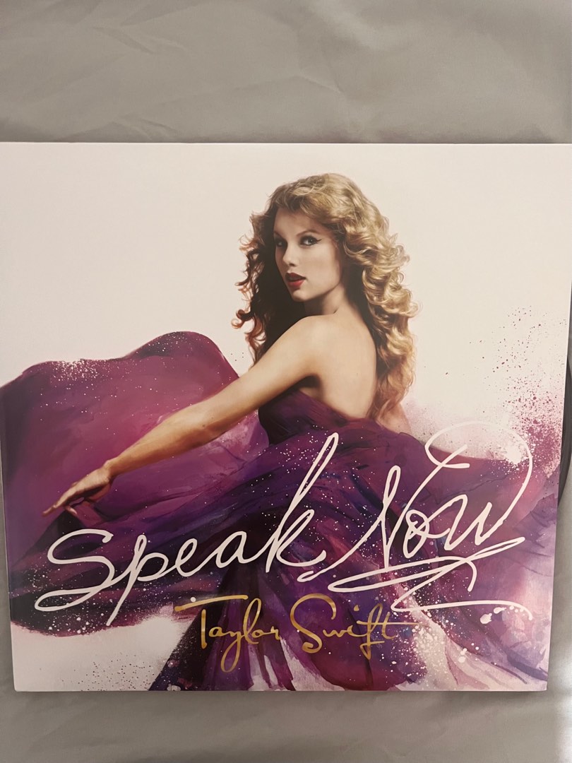 Speak Now Taylor Swift Vinyl, Hobbies & Toys, Music & Media, Vinyls on ...