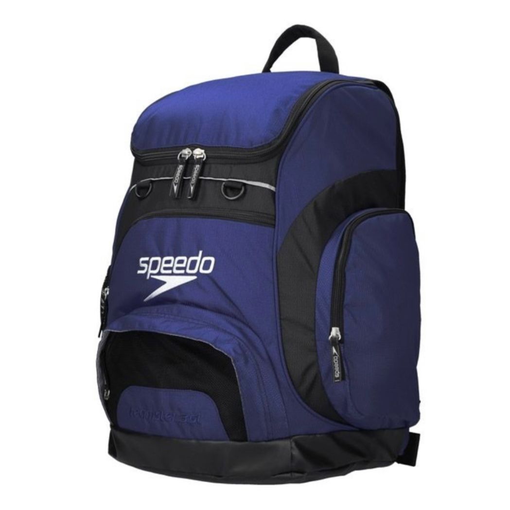 Speedo Teamster Swim Backpack 35L - Navy Blue, Men's Fashion, Bags ...