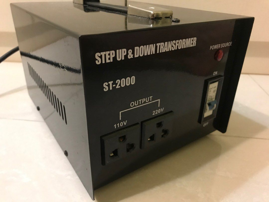 Step Up and Down Transformer, TV & Home Appliances, Electrical ...